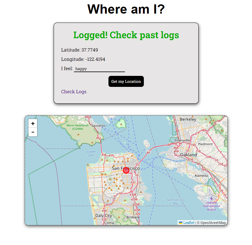 GitHub - Elmar099/LocateMe: This is a website I made to log user ...
