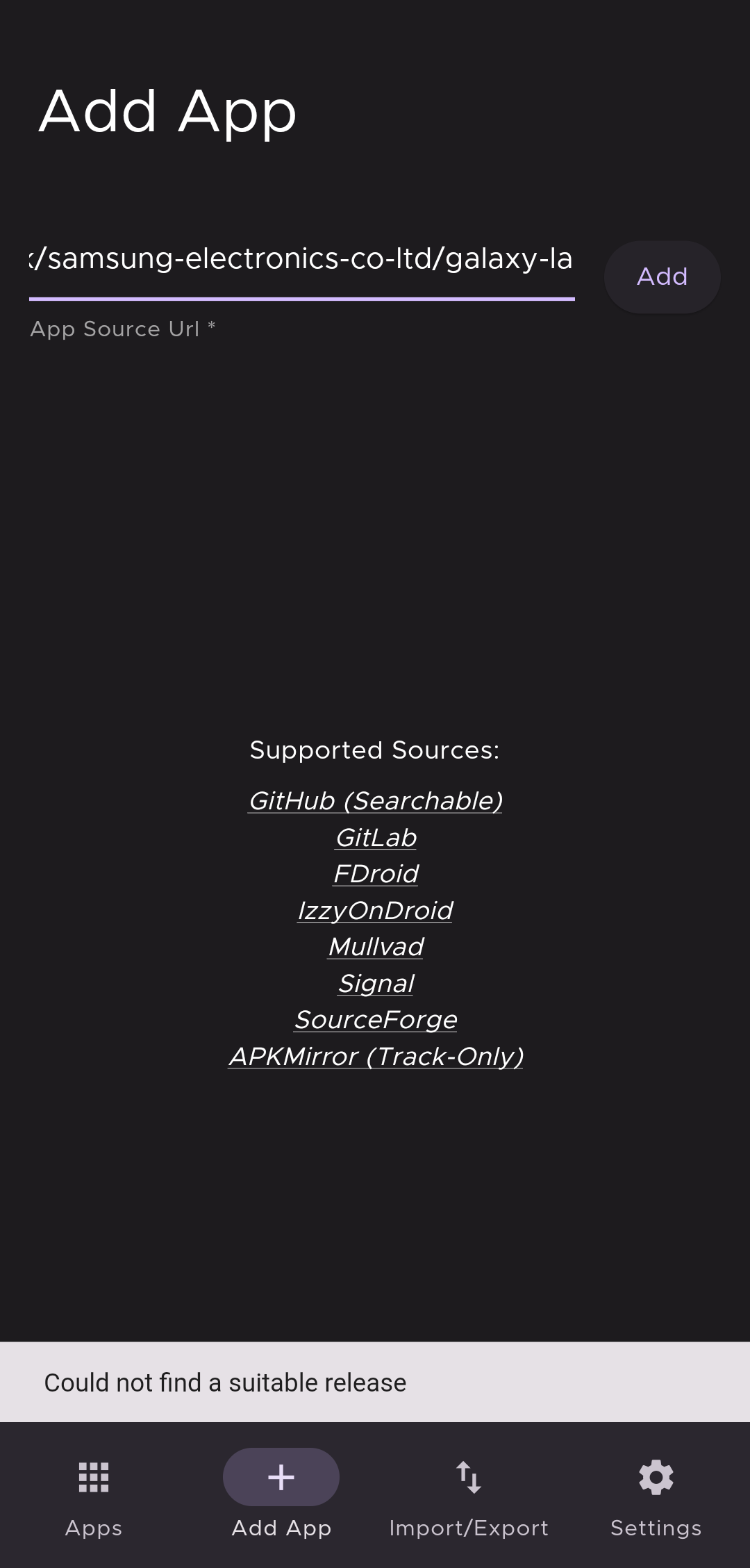 Apkmirror links not working · Issue #130 · ImranR98/Obtainium · GitHub