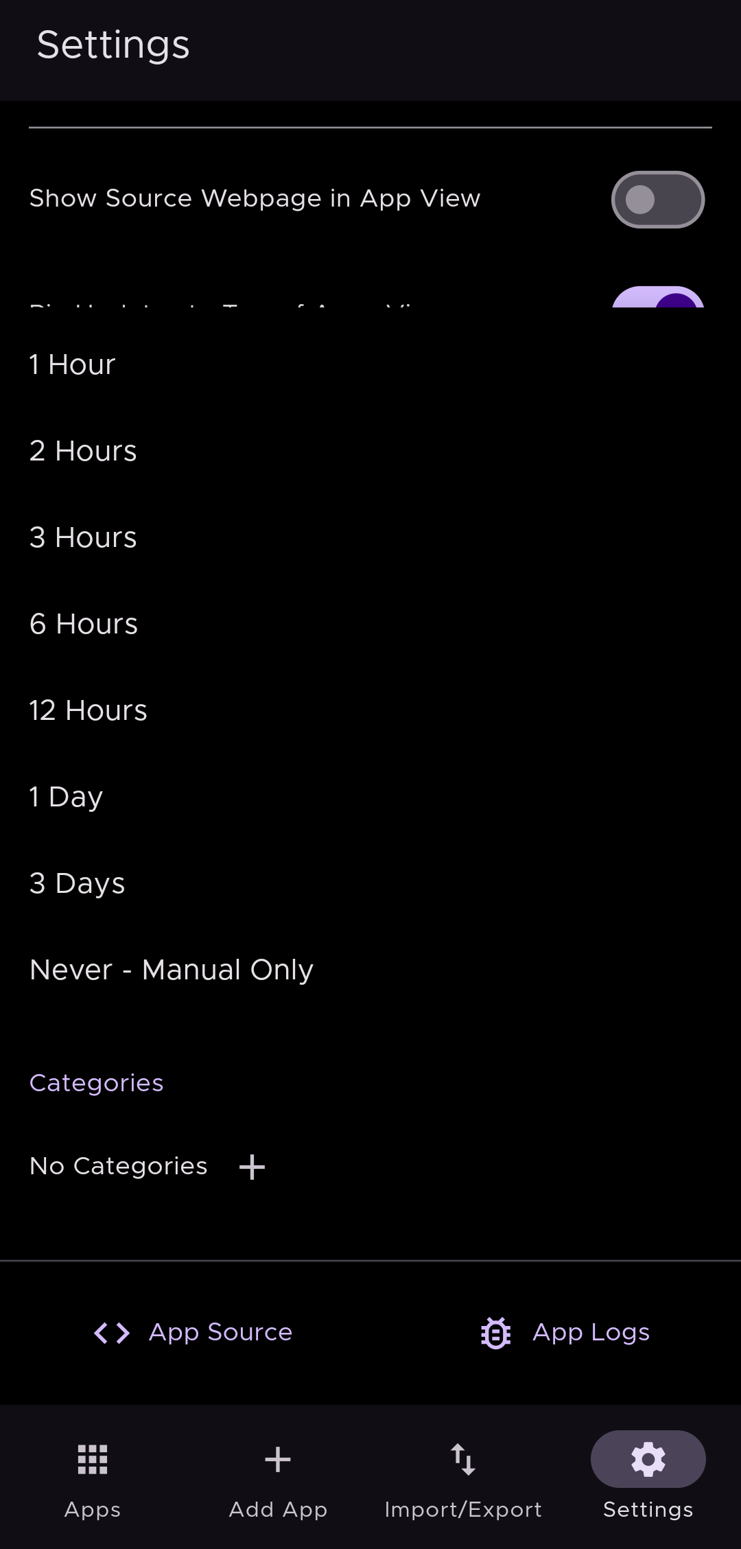 Too much black theme · Issue #469 · ImranR98/Obtainium · GitHub