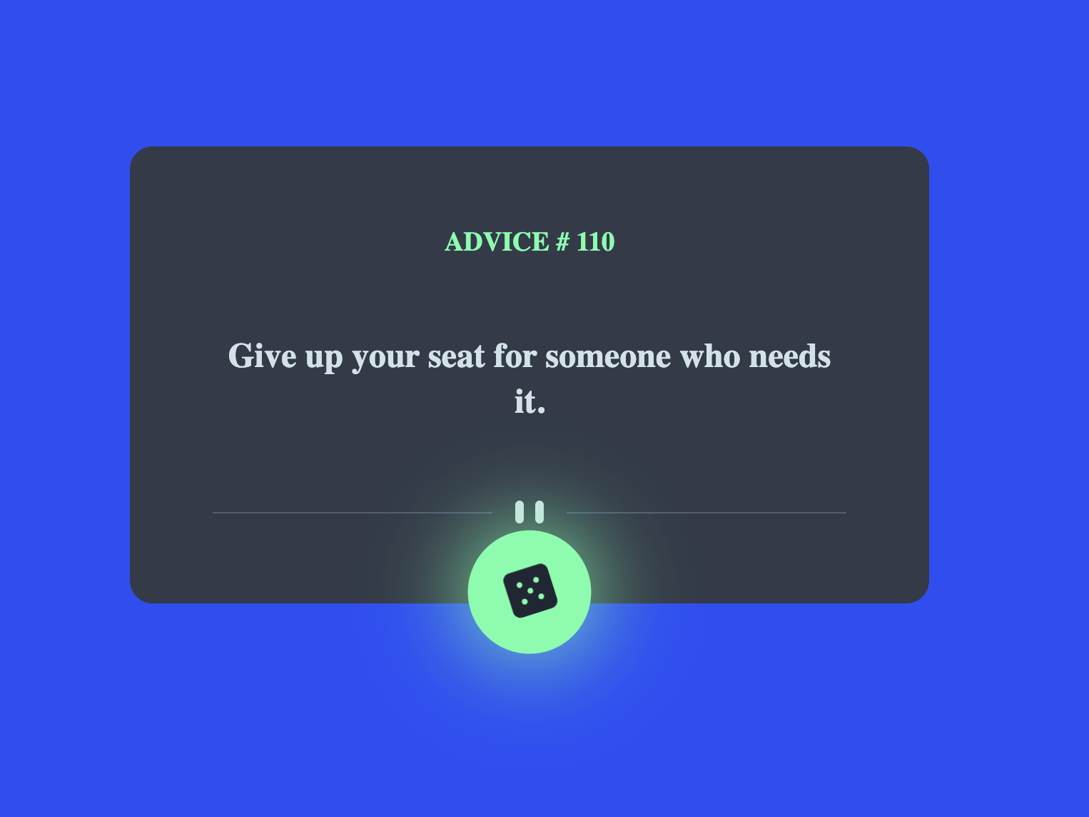 GitHub - KerimGurbaz/advice-generator-app-main