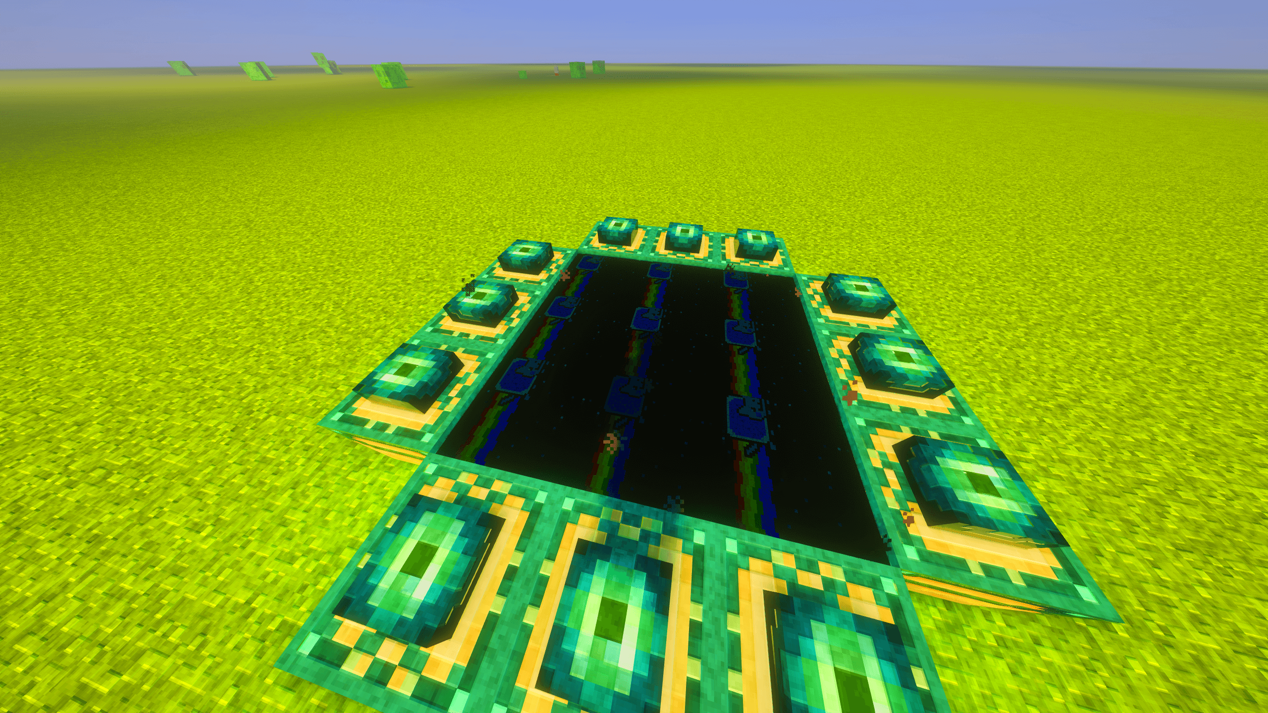 End portal tiles render incorrectly when Iris shaders are enabled and MoreMcmeta's emissive ...