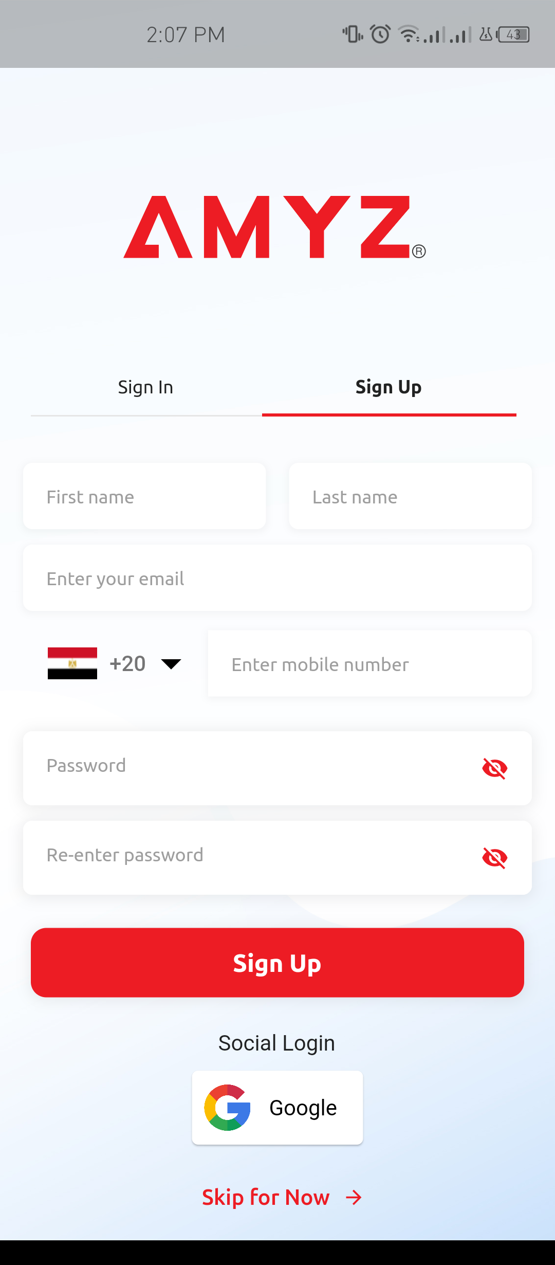 Screenshots · Issue #1 · Tharwat07/Amyz_App · GitHub
