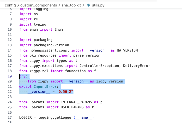 ZHA Toolkit fails to initialise on Home Assistant Core: 2023.7.2 · Issue #176 · mdeweerd/zha ...