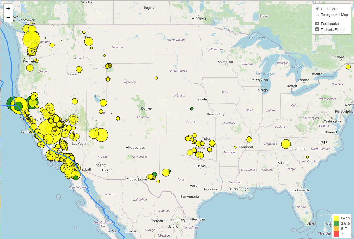 GitHub - JamieClipperton/Leaflet_Challenge: Built a new set of tools to visualize earthquake ...