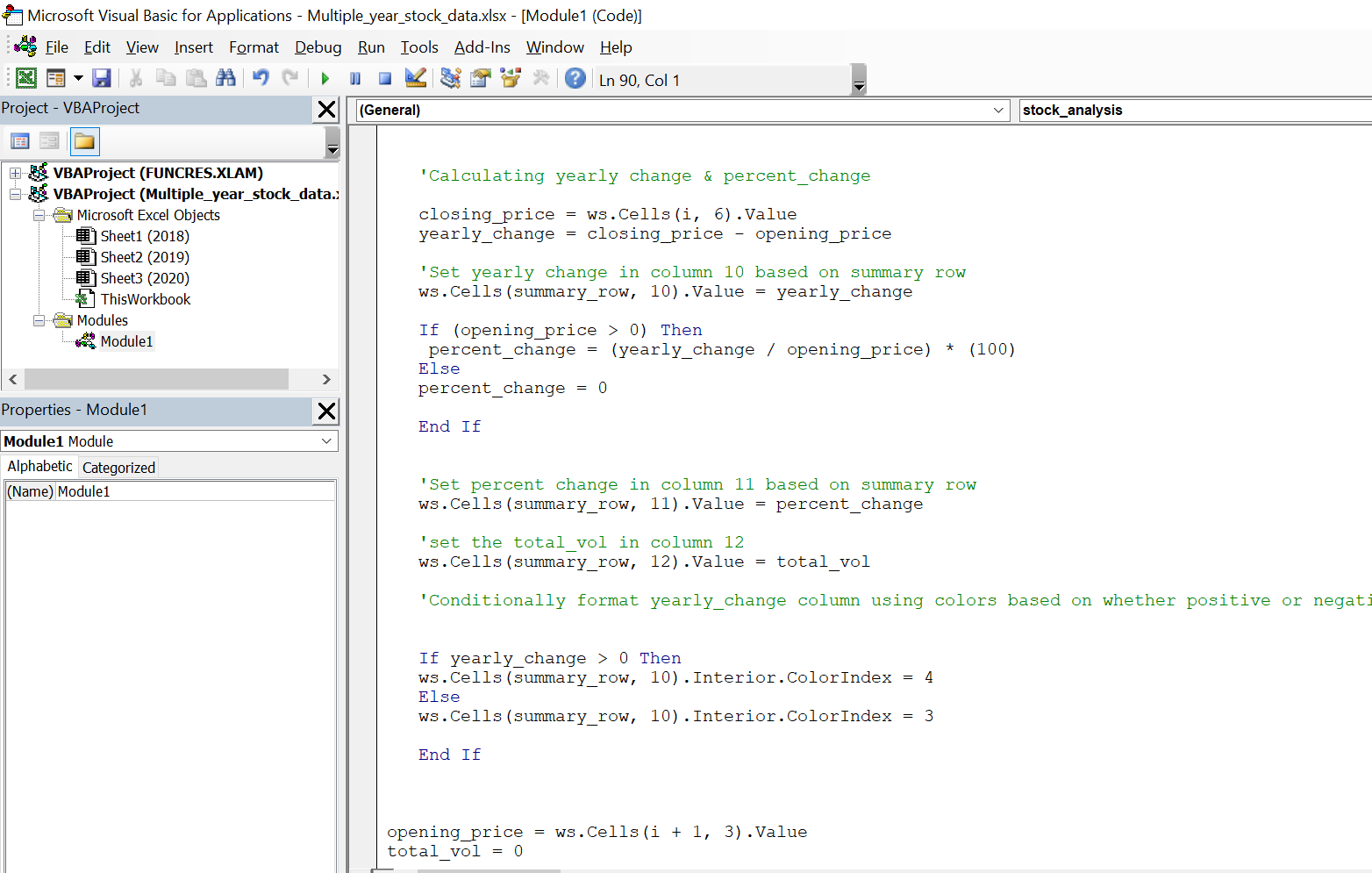 GitHub - dczornyj/Stock-Trading-Summary-Statistics-Generator: Composition of a VBA Script to be ...