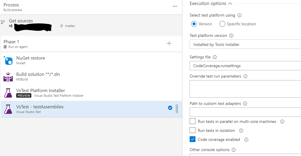 Runsettings File Not Used In Tfs Vstest Task · Issue 8065 · Microsoftazure Pipelines Tasks 