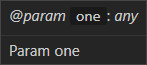 [1.6.7] Default/optional @param value in JSDoc causes issue with hints · Issue #200 · thqby ...
