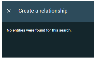 When click on the "Linked Observables +" of Observable, it does not show any of the observables ...
