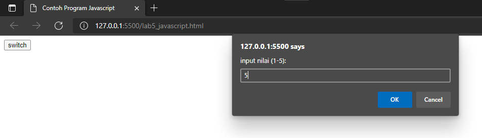 Github Denasaria Lab5web