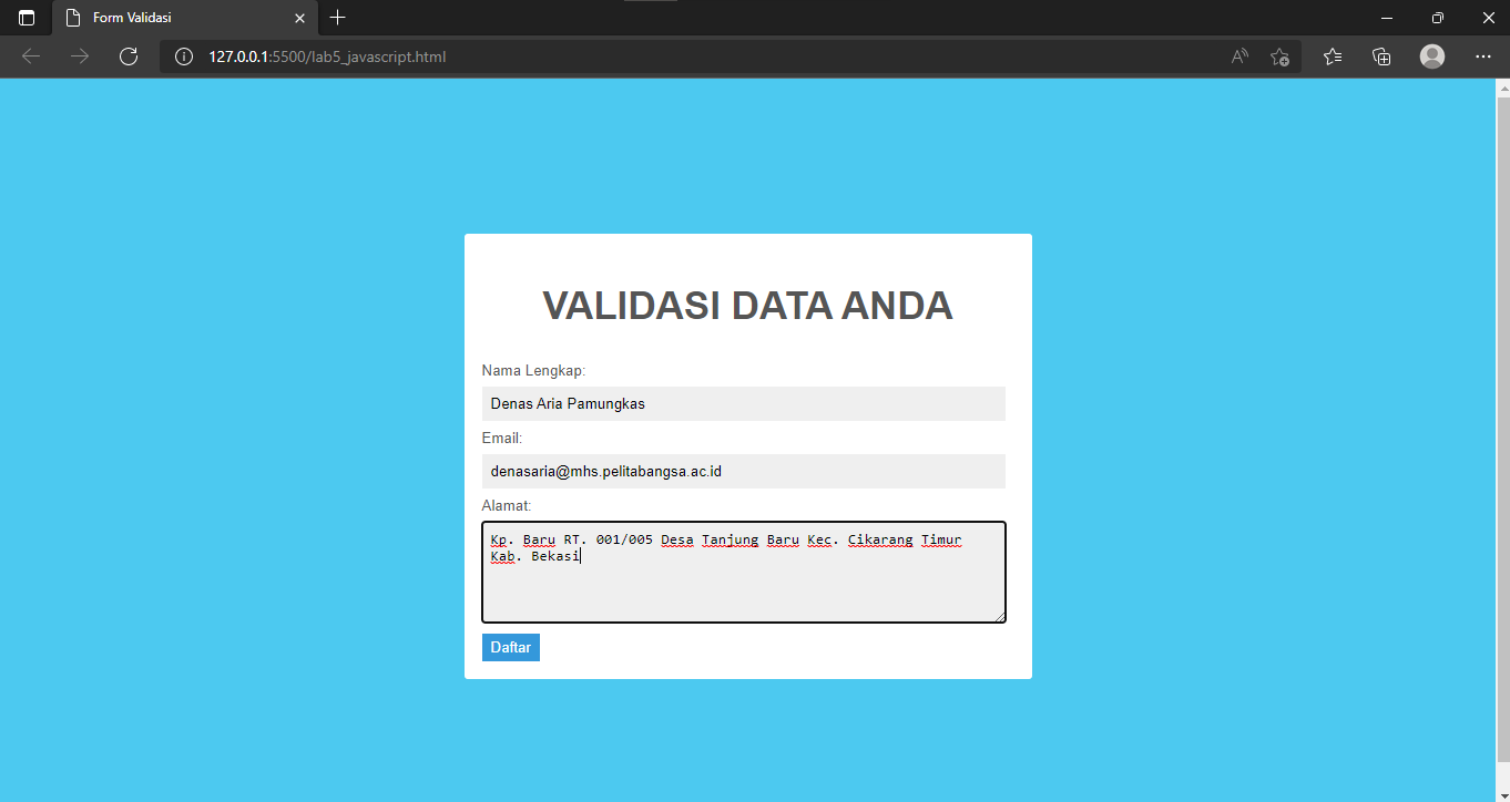 GitHub - DenasAria/Lab5Web