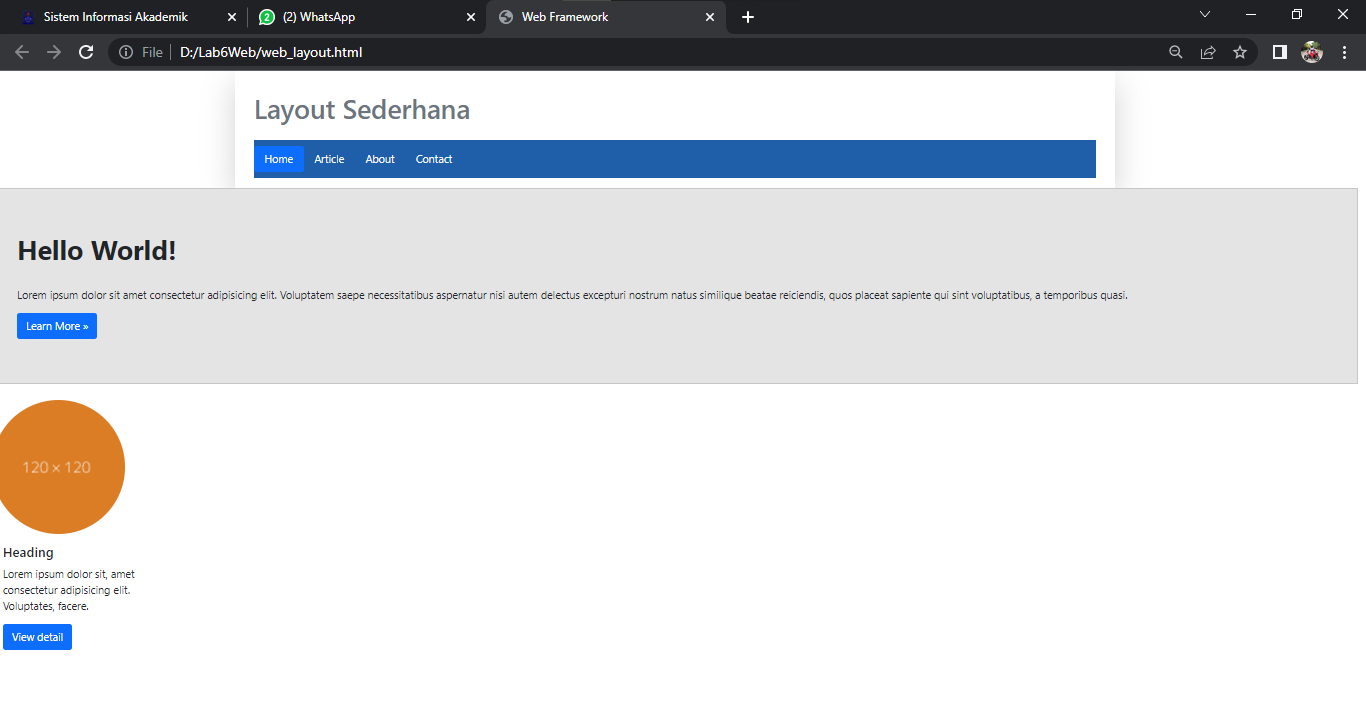 GitHub - revanoarya/Lab6Web