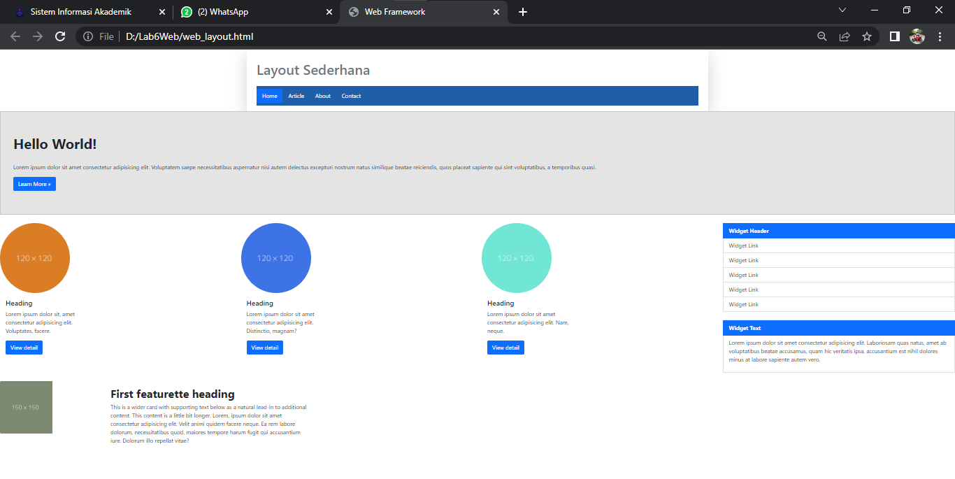 GitHub - revanoarya/Lab6Web