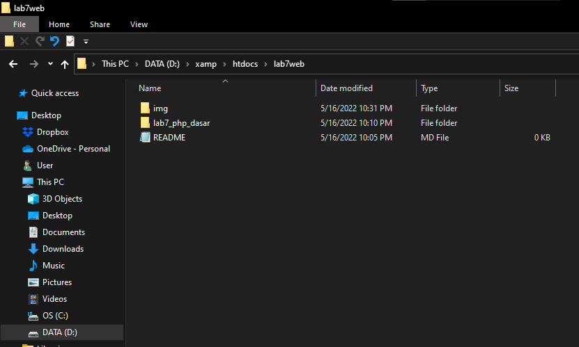 GitHub - revanoarya/Lab7web