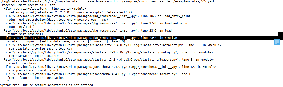 无法正常启动 · Issue #768 · jertel/elastalert2 · GitHub