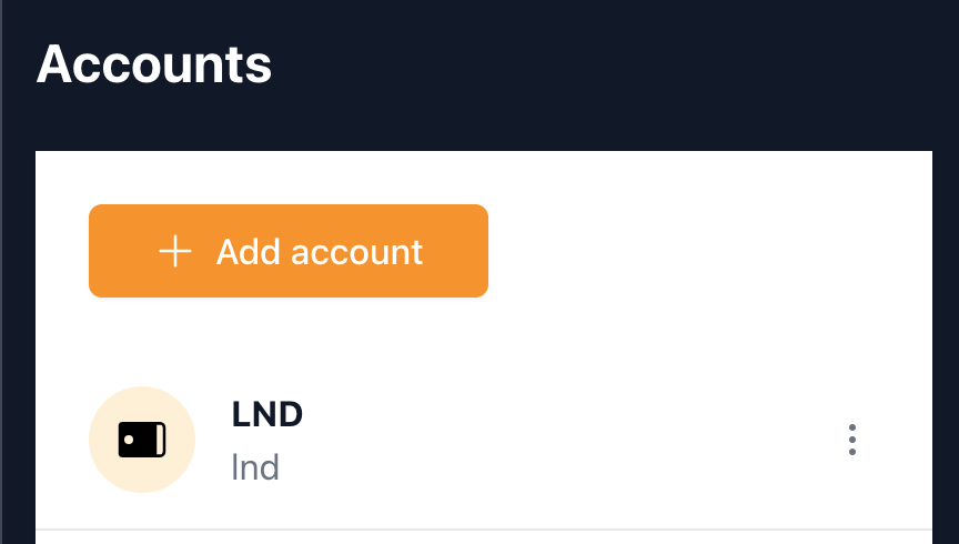 Ui Dark Mode Accounts Context Menu 3 Dots Are Not Visible On Hover · Issue 655 · Getalby 