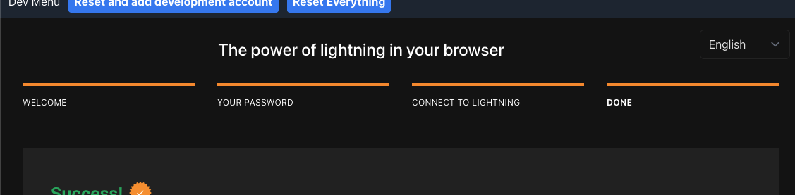 Welcome screen: no margin menu to content at 775px width · Issue #1094 · getAlby/lightning ...
