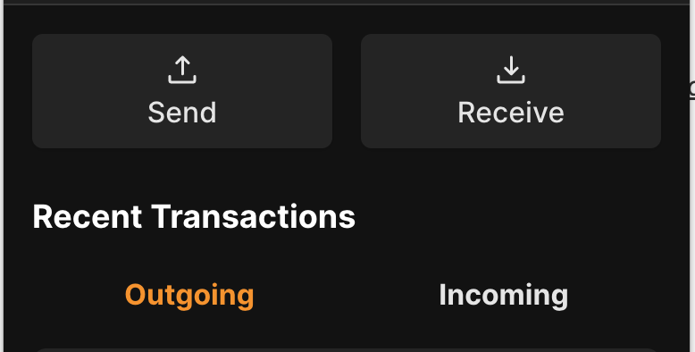 Feat: Publisher - show incoming/outgoing transactions (like we do on ...