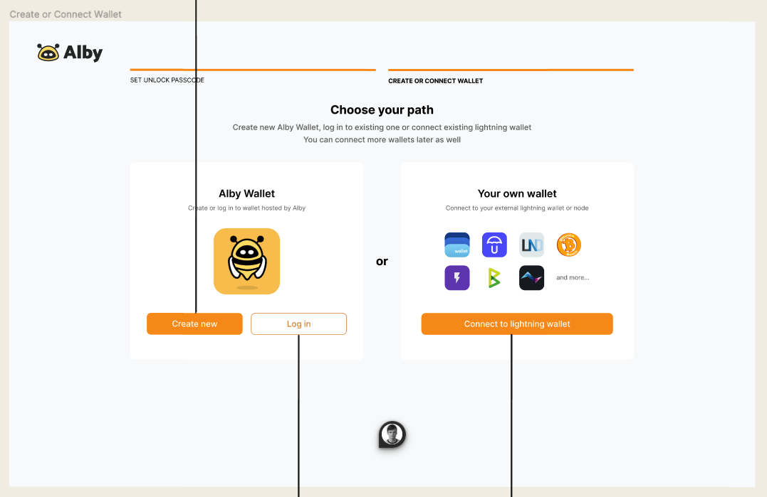[Feature] Split "account-add" screen into alby/non-alby · Issue #1846 · getAlby/lightning ...