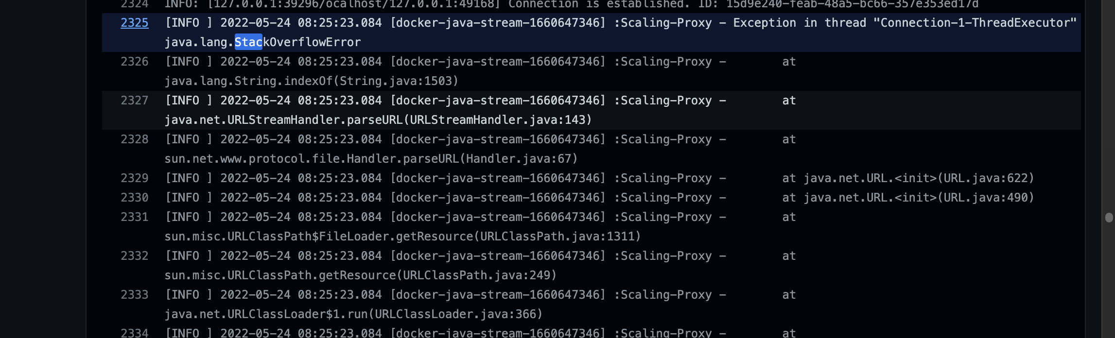 openGauss, sometimes proxy can't start up, throw StackOverflowError · Issue #17912 · apache ...