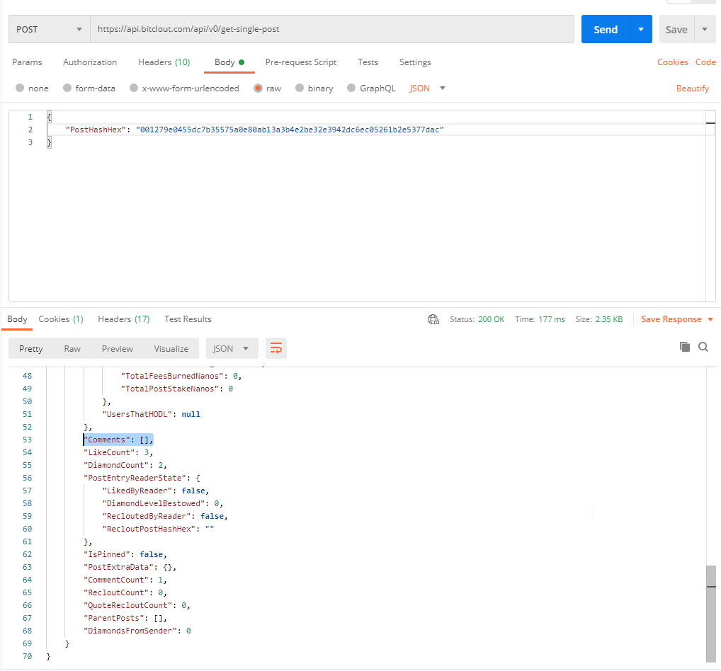 Post API missing comments? · Issue #67 · deso-protocol/backend · GitHub