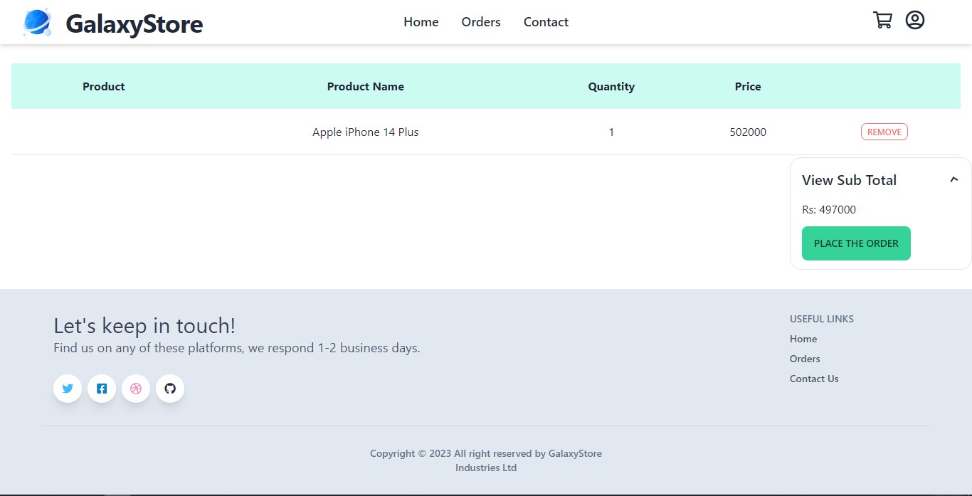 GitHub - Maneesha-Maduranga/GalaxyStore