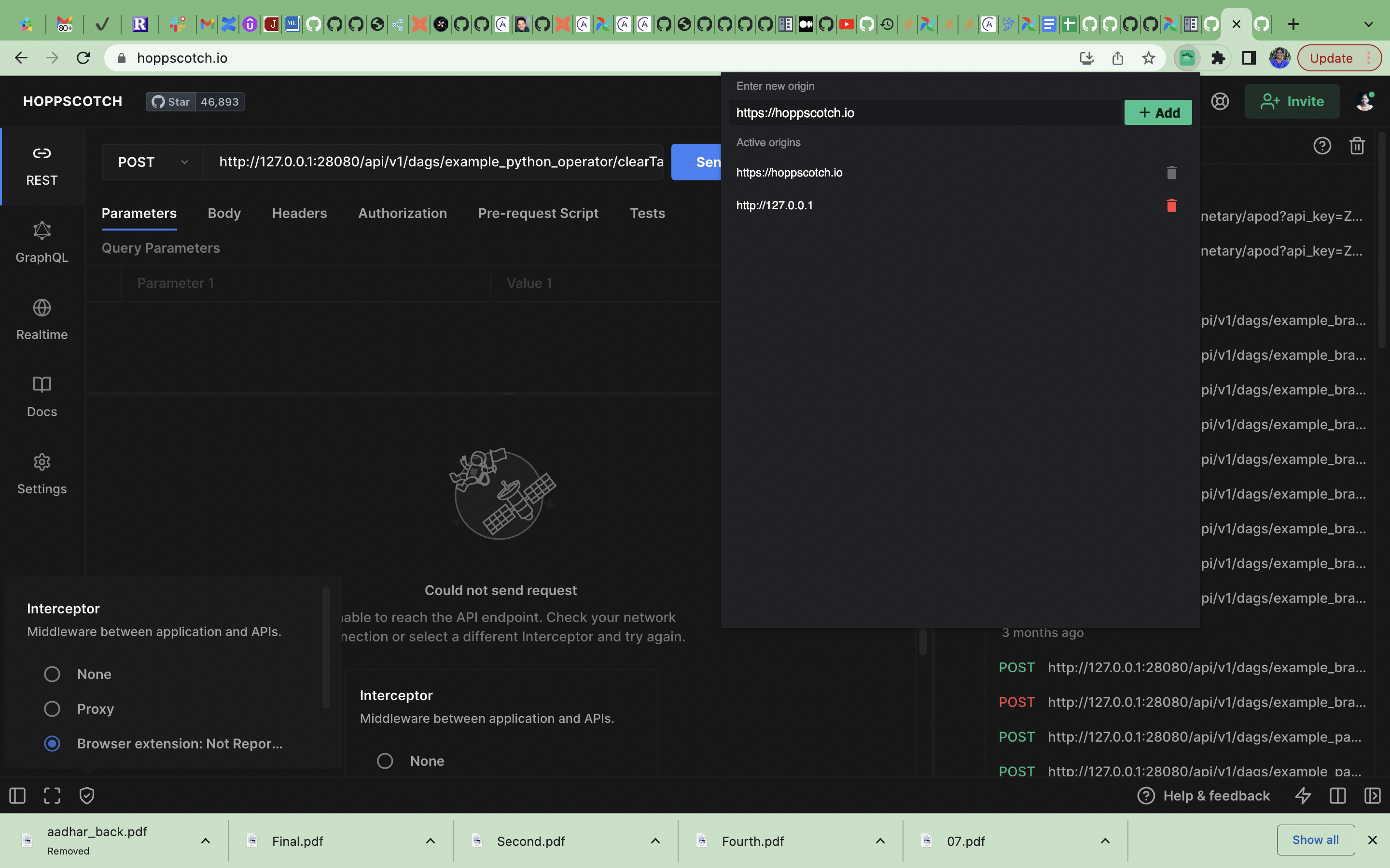 How can i work with localhost APIs? · hoppscotch hoppscotch ...
