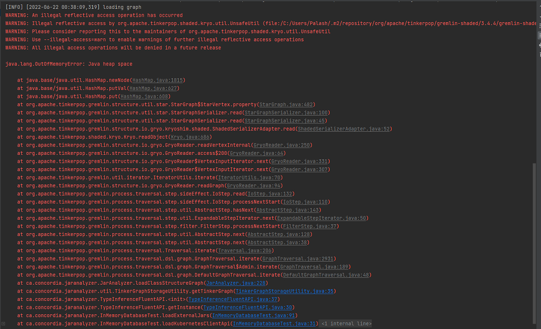 Javalangoutofmemoryerror Java Heap Space · Issue 19 · Diptopolapifinder · Github