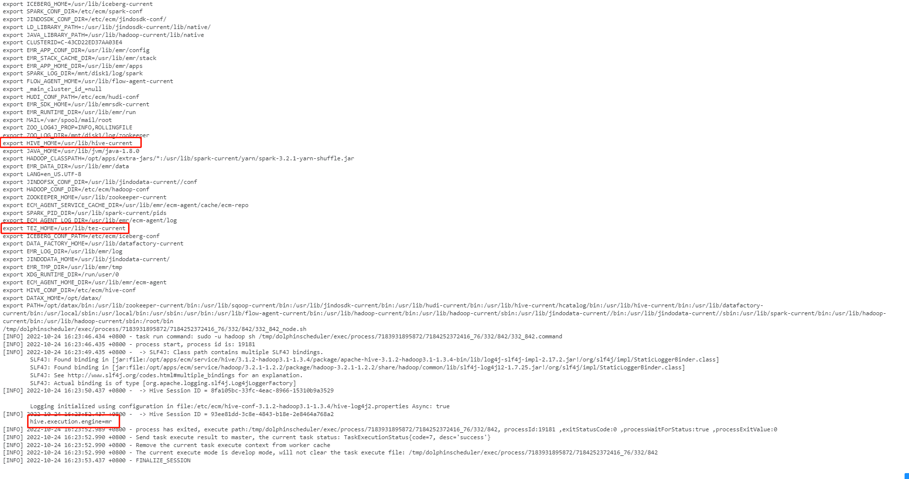 [Bug] [worker] dolphinscheduler hive Default Execution Engine is mr · Issue #12511 · apache ...