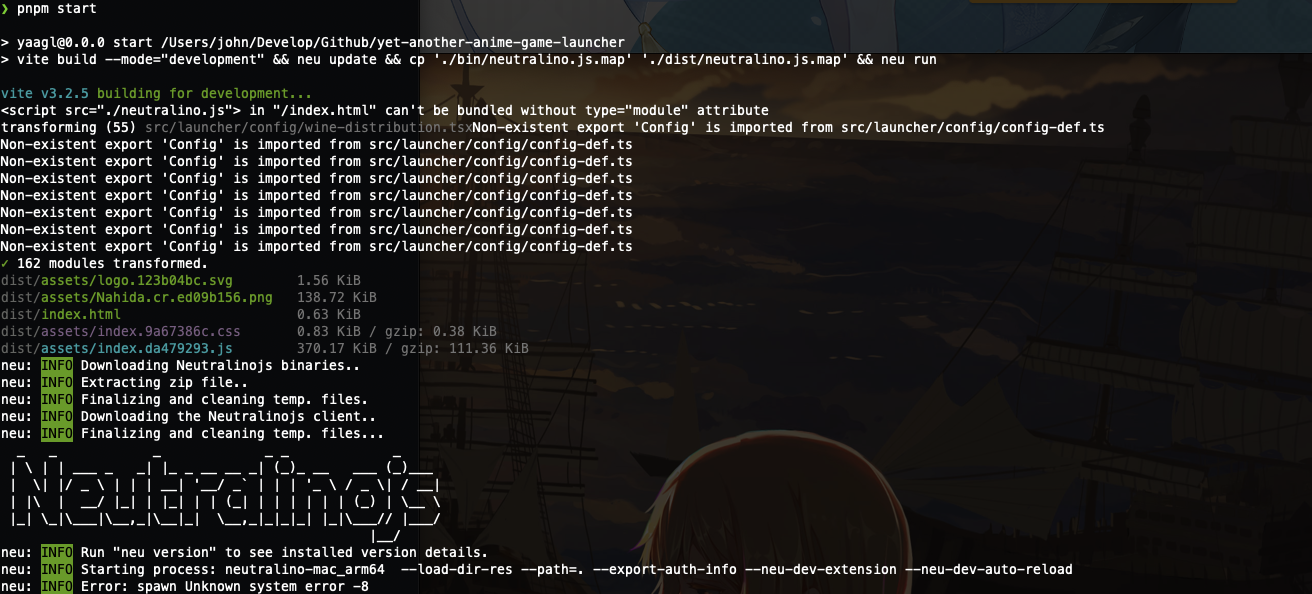 M1 Build · Issue #38 · yaagl/yet-another-anime-game-launcher · GitHub