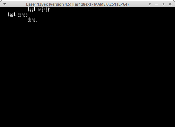 Quite specific conio issue: Laser128 EX / 80cols / WNDLFT · Issue #2214 ...
