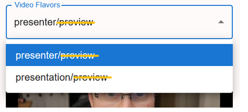 Subtitle editor, omit "preview" in video flavors drop down · Issue #927 · opencast/opencast ...