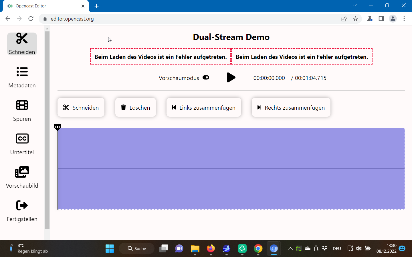Video problem with Chromium · Issue #935 · opencast/opencast-editor · GitHub