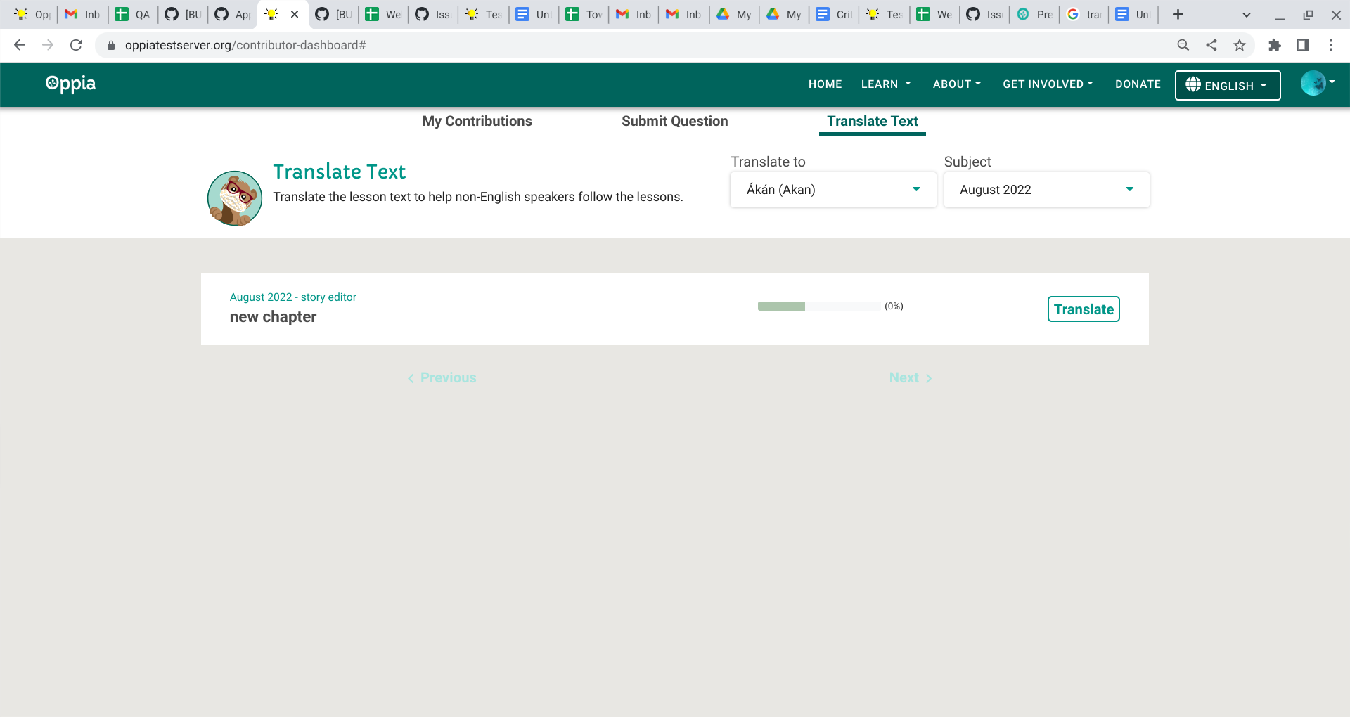 [BUG]: Previous and Next buttons are not clearly visible in Contributor dashboard · Issue #17081 ...