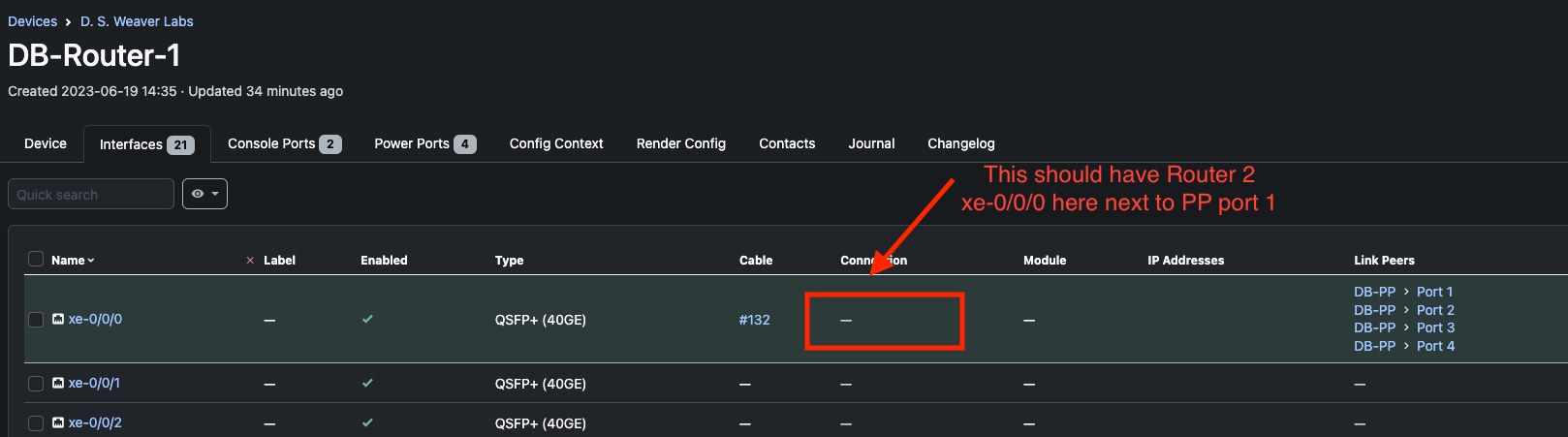 Displaying Multiport Cables Isnt Displayed Correctly · Issue 12932 · Netbox Communitynetbox