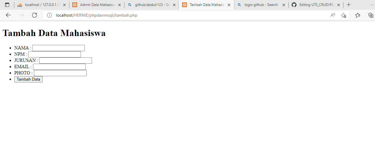 GitHub - Hernivurnamasari31/UTS_CRUD