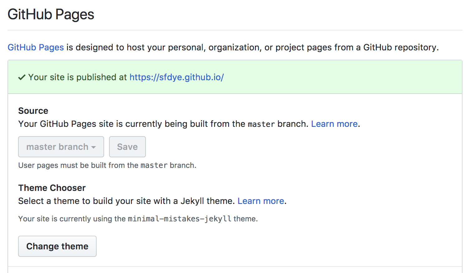 Github Pages Build Warning · Issue 1366 · Mmistakesminimal Mistakes · Github