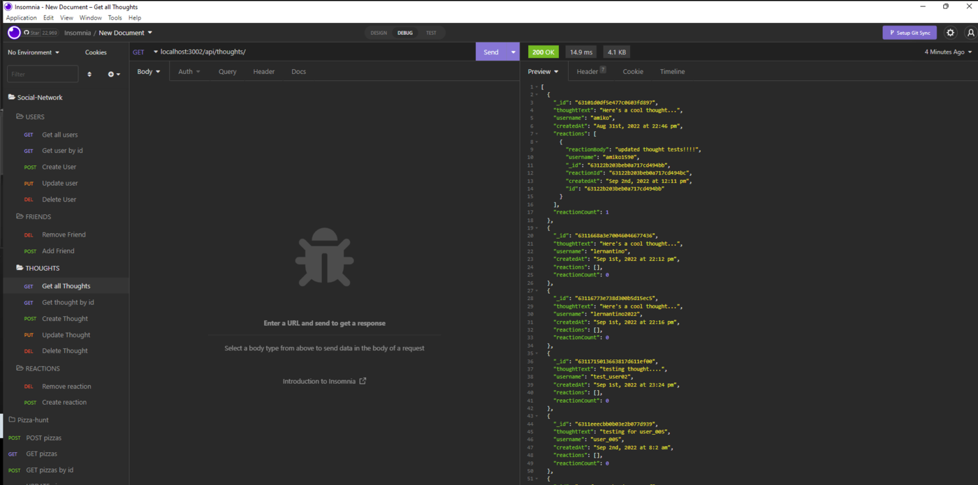 GitHub - rturner1220/Social-Network-API