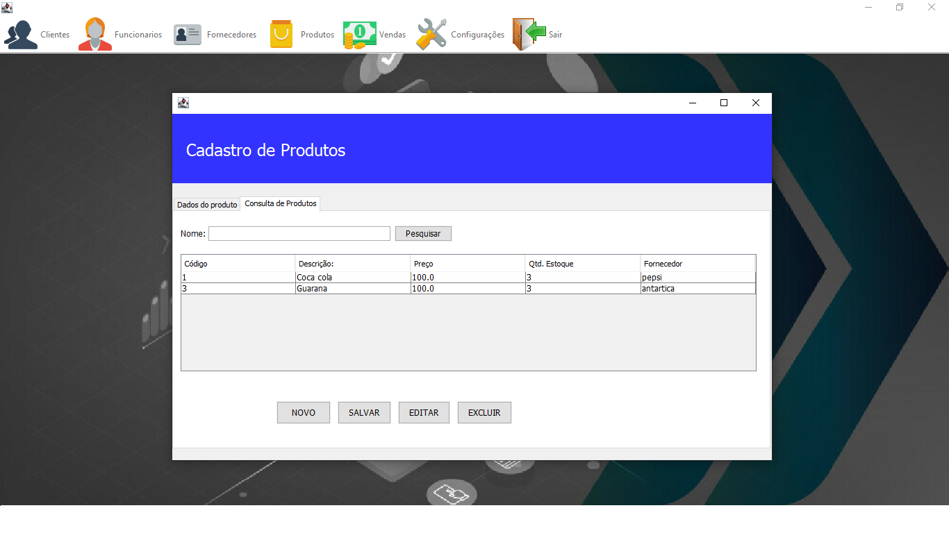 GitHub - yuri-candido/SistemaVendas