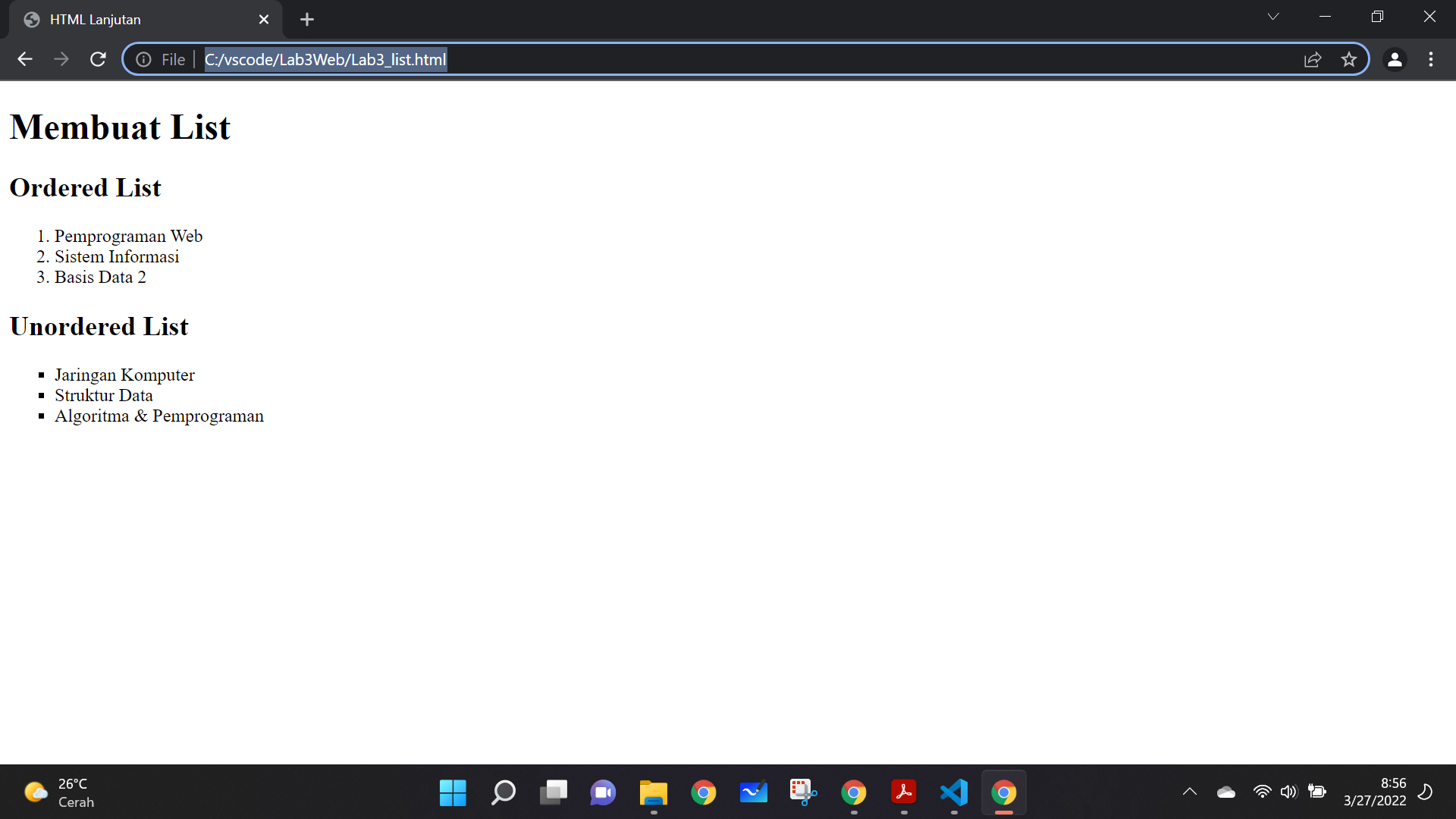 GitHub - Anisaidrsty/Lab3Web