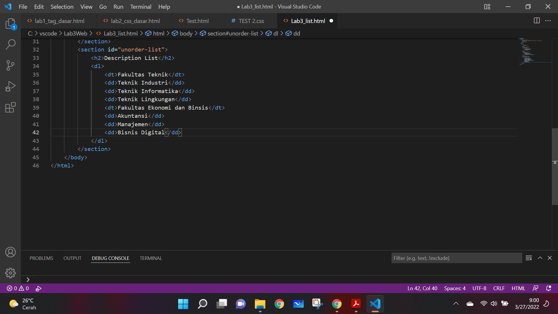 GitHub - Anisaidrsty/Lab3Web