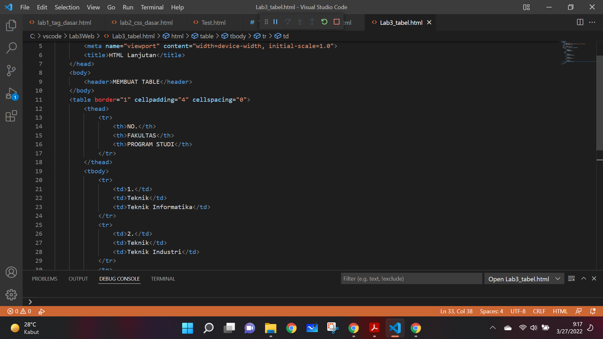 GitHub - Anisaidrsty/Lab3Web