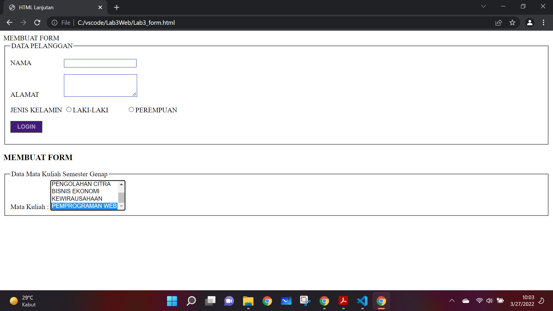 GitHub - Anisaidrsty/Lab3Web