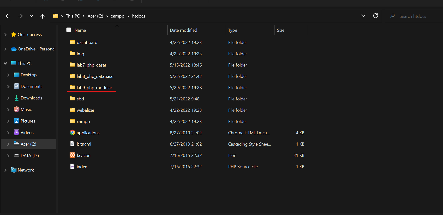 GitHub - Anisaidrsty/Lab9Web