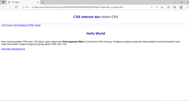 GitHub - IrgaRamadhanPutra/lab2web