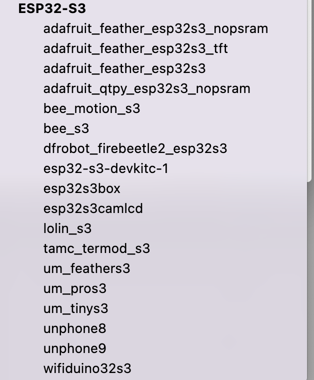 Add ESP32-C3/S2/S3 Boards by ntwb · Pull Request #375 · esphome/dashboard · GitHub