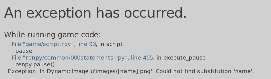 Interpolated Strings Break In Screens 75 · Issue 3604 · Renpyrenpy · Github 0973