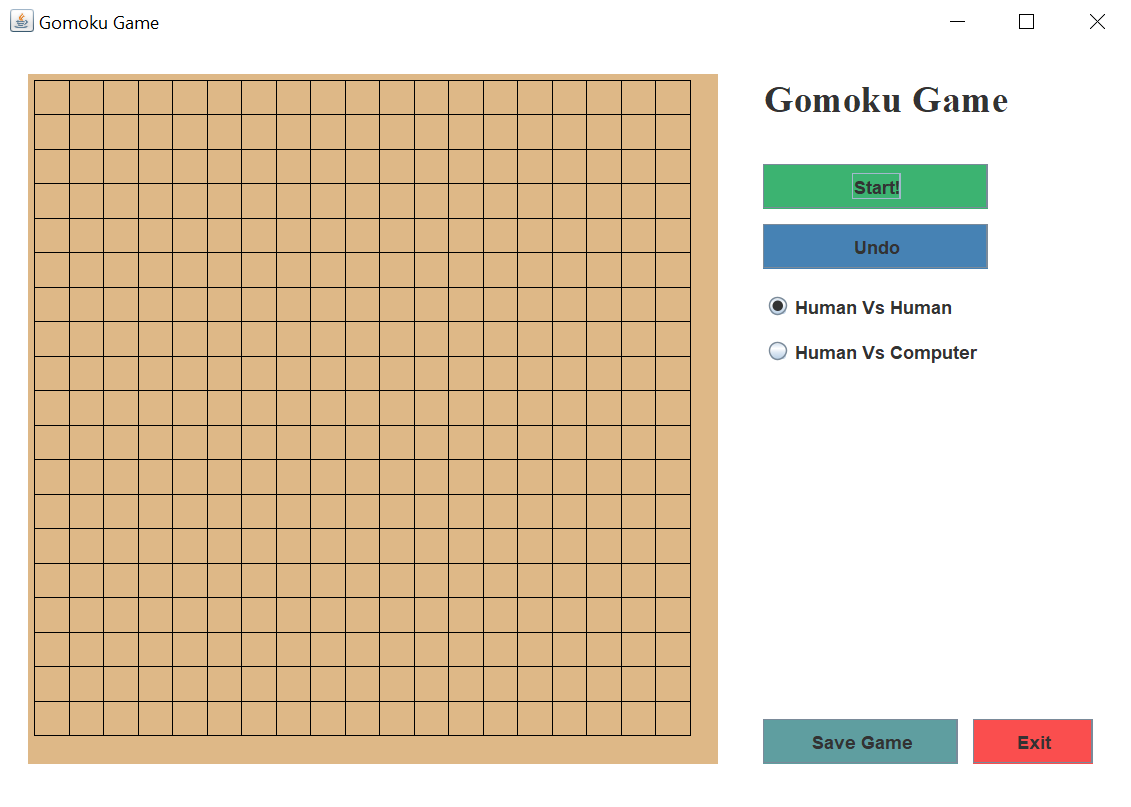GitHub - ahmed-bentajhamyani/gomoku-game-ai: Development of a Java application that implements ...