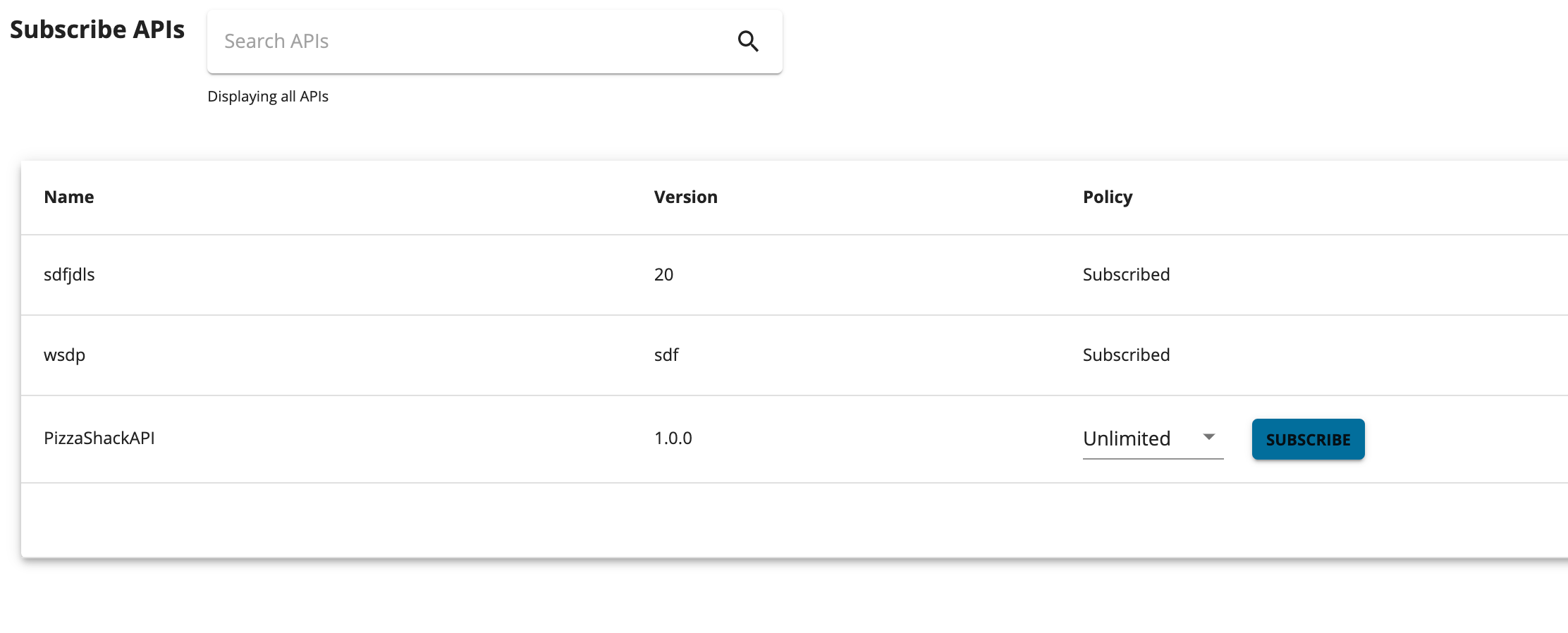 [3.x] Prototyped apis are listed in Application's Subscribe APIs list. · Issue #9288 · wso2 ...