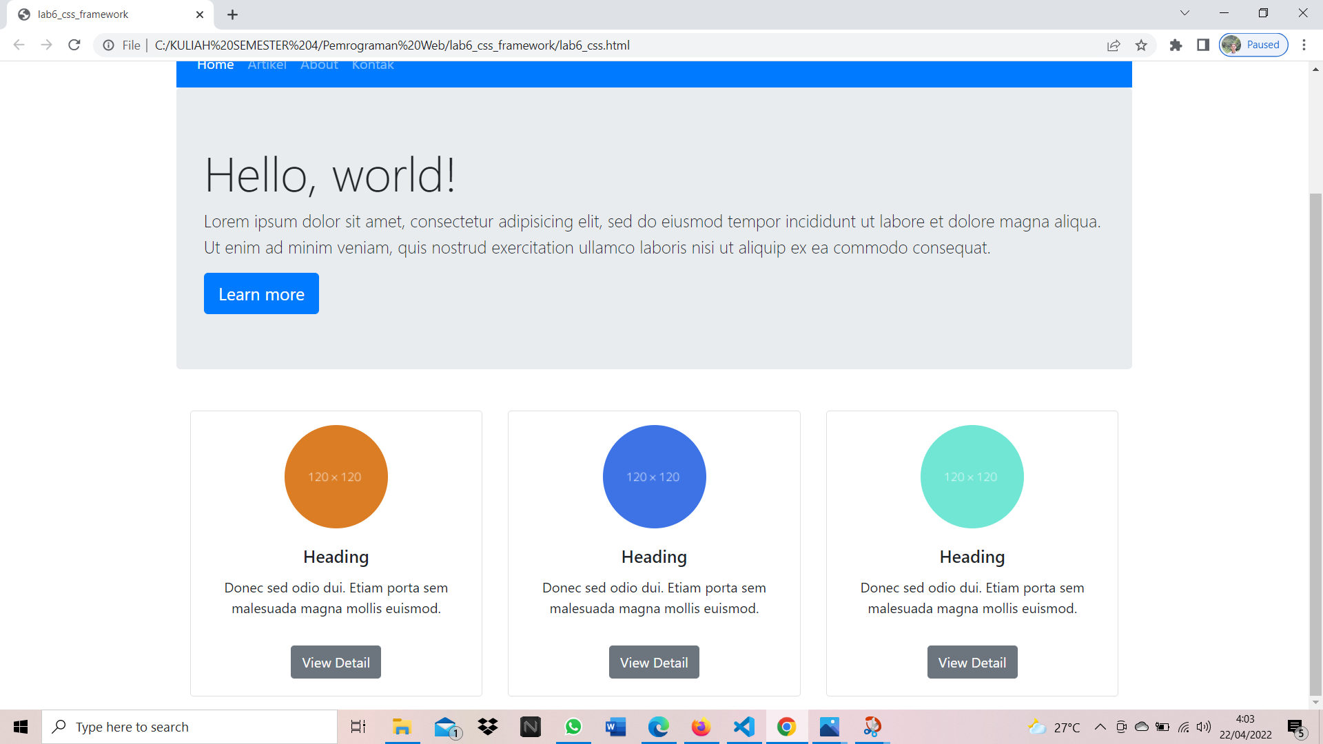 README.md · Issue #1 · MamatSutrisno/Lab6Web. · GitHub