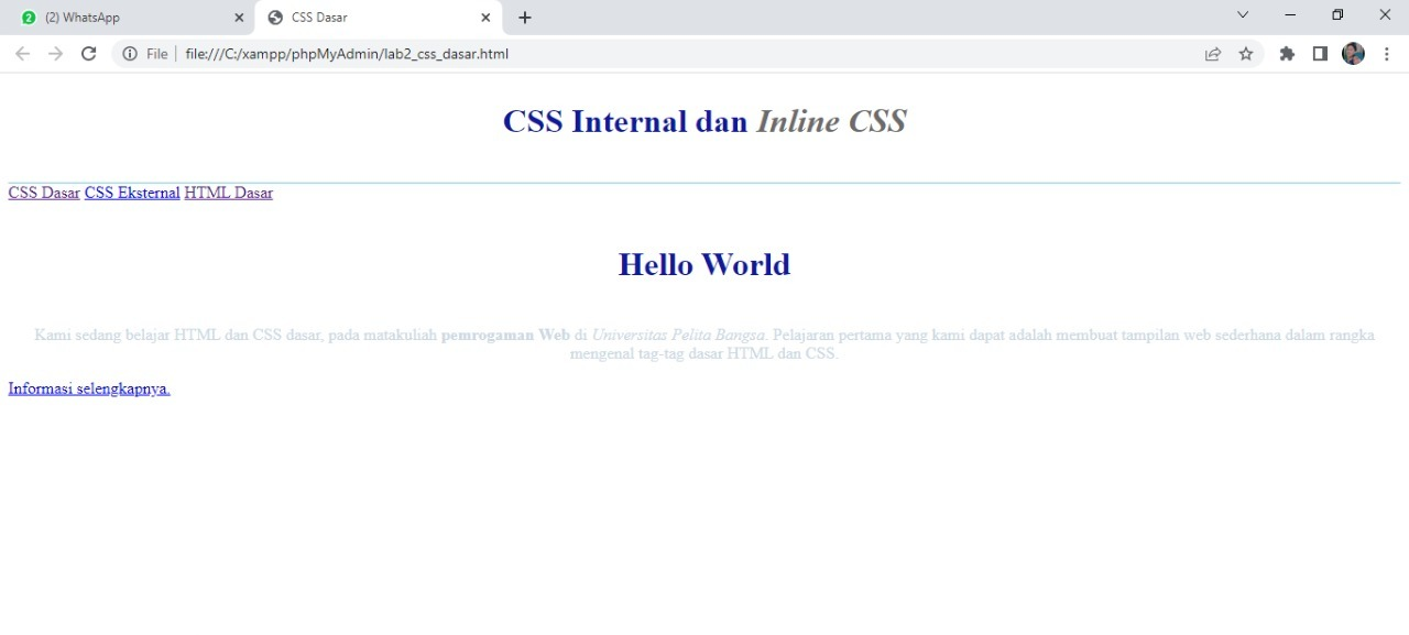 GitHub - monicafabiolapasaribu/LAB2WEB